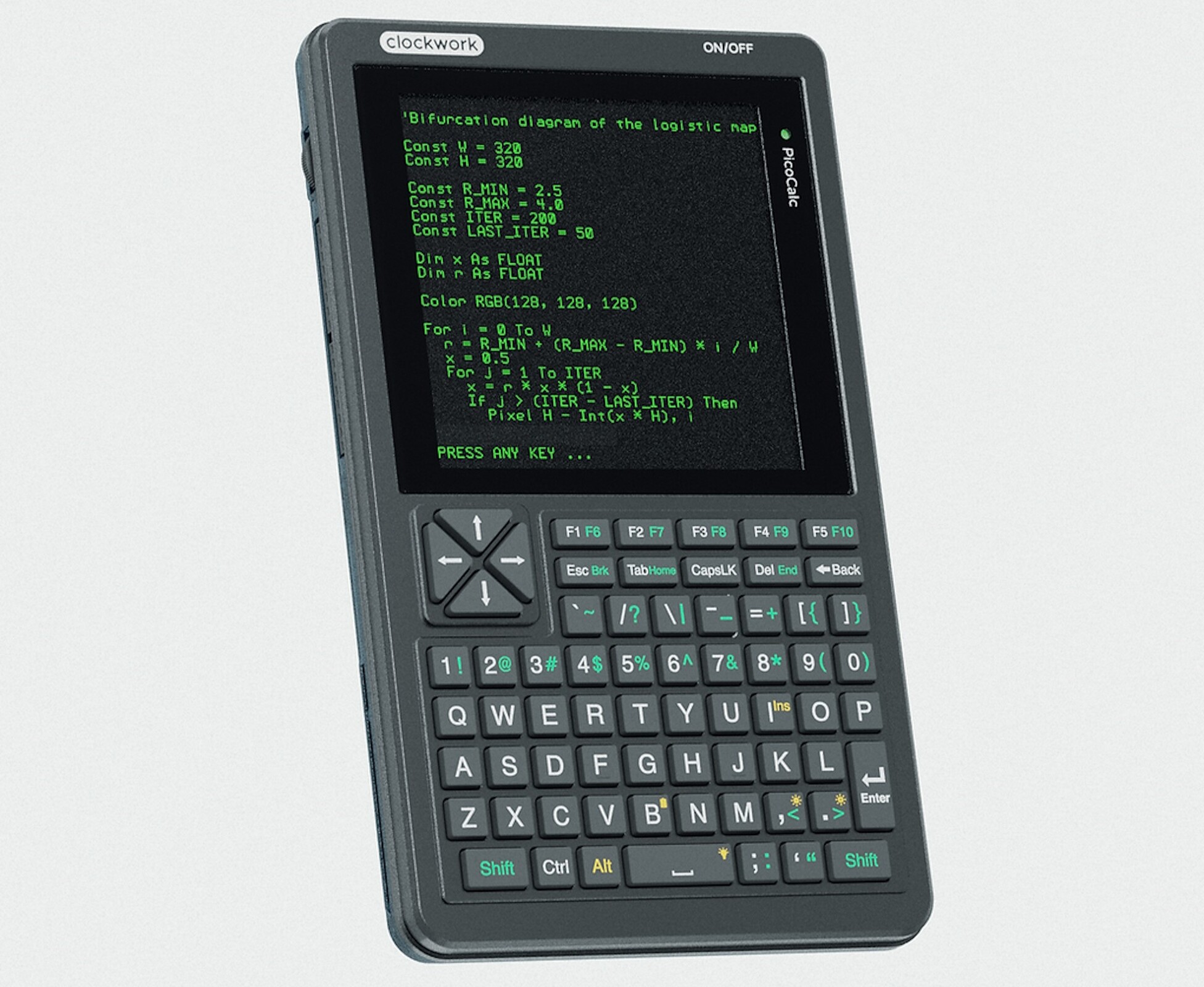 PicoCalc Nieuwe Op Raspberry Pi Gebaseerde Handheld Met Toetsenbord En