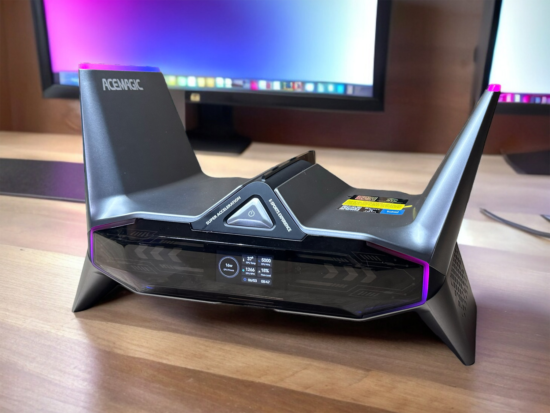 Acemagic M2A Starship beoordeling: Gaming-pc met futuristisch ...