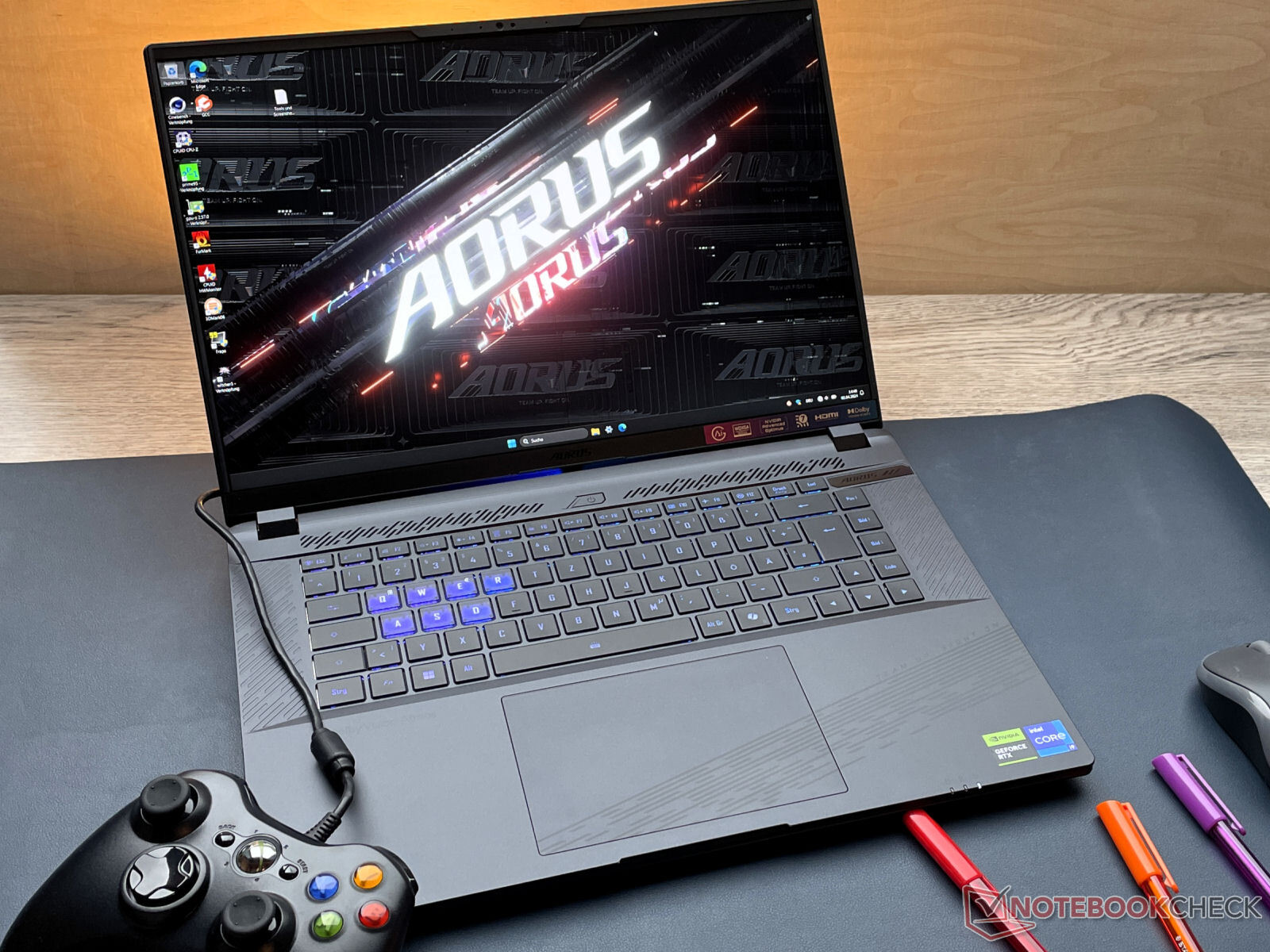 Aorus 16X (2024) review: Core i9 en RTX 4070 voor US$2.000 - Notebookcheck.nl
