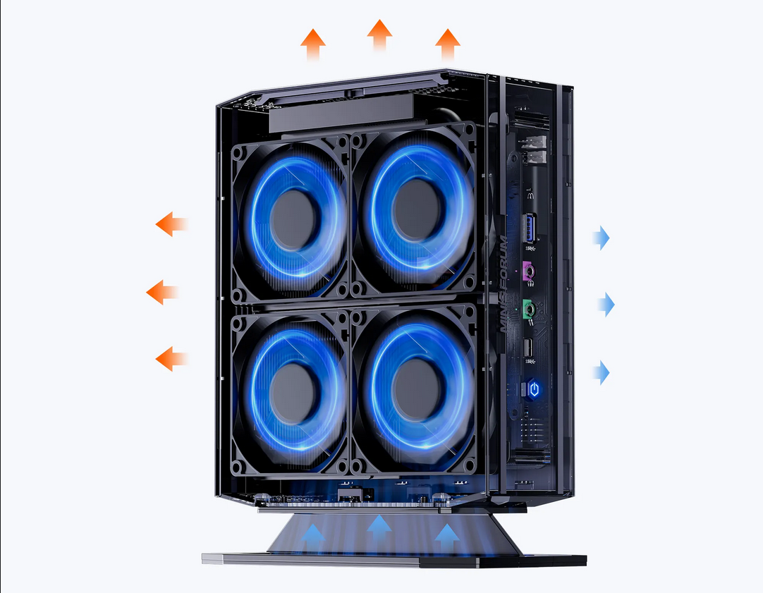 Minisforum Neptune HN2673 mini PC met Intel i7-12650H CPU en Arc A730M ...