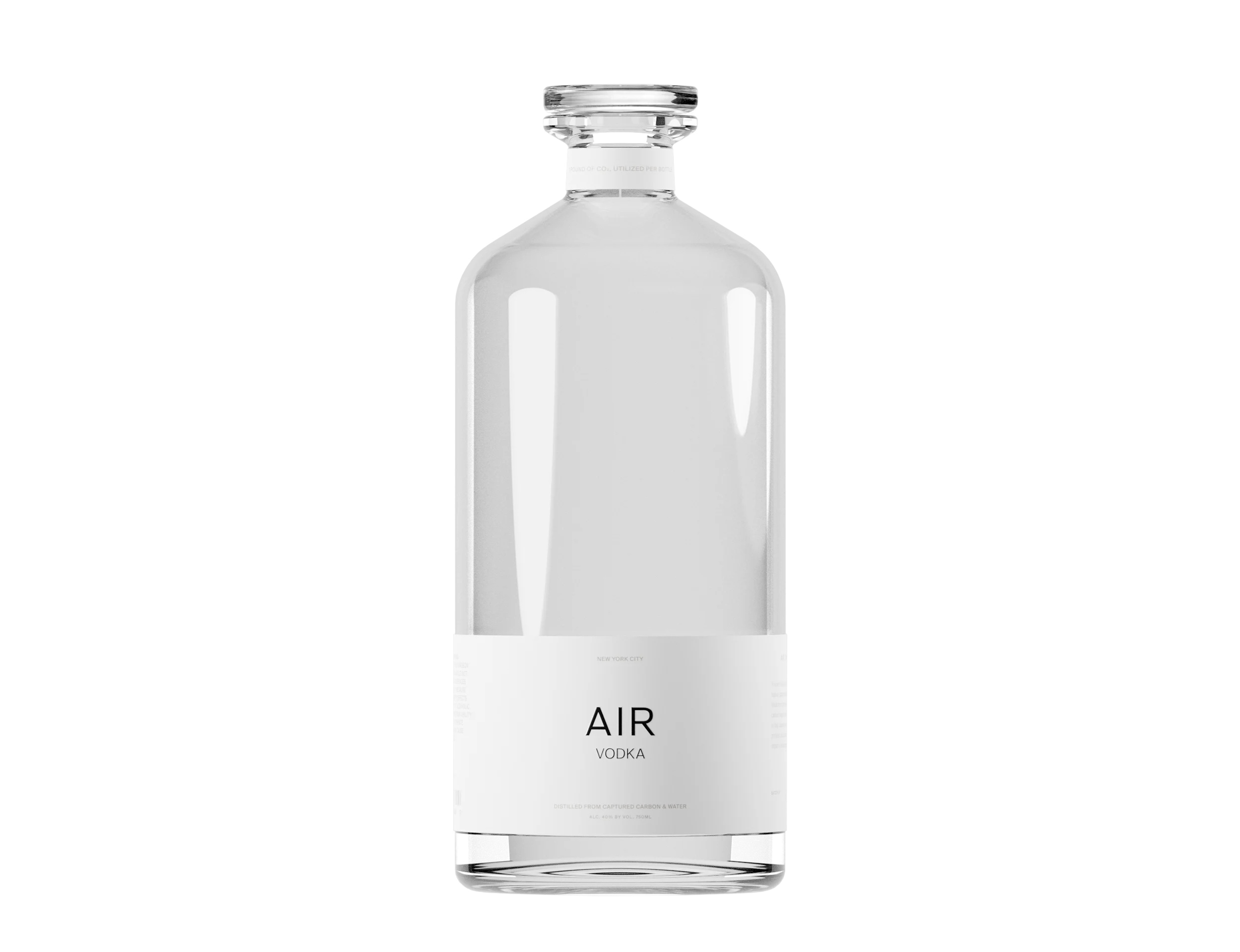 AIR Wodka gemaakt van CO₂ is 's werelds eerste klimaatnegatieve alcohol ...