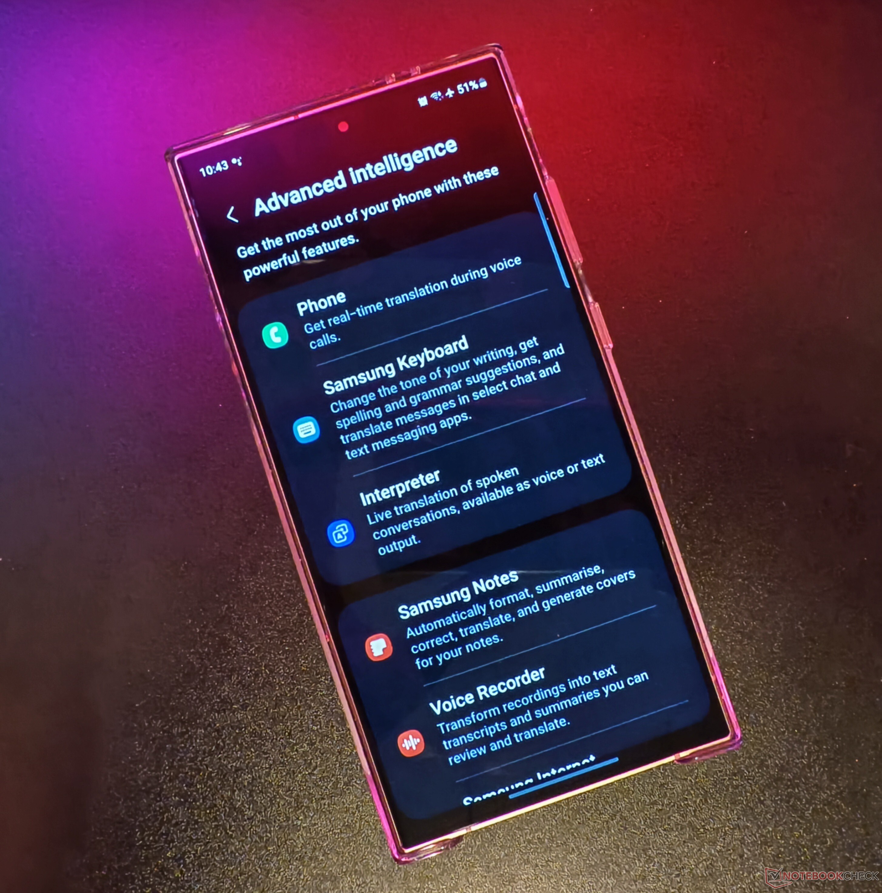 Samsung AI staat voor "Advanced Intelligence" en geeft gebruikers de ...
