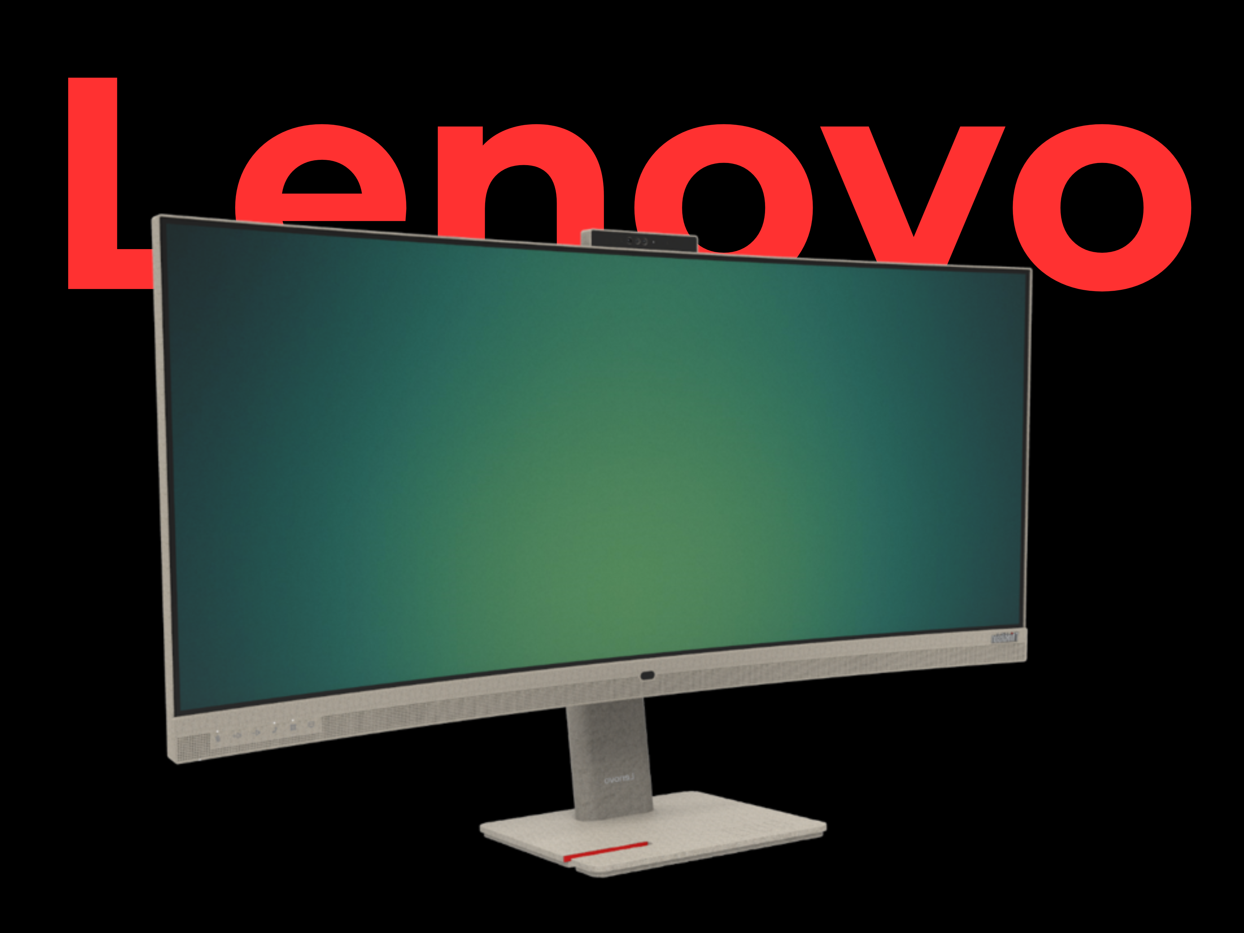 Lenovo presenteert een AI-beeldscherm met een ingebouwde NPU ...