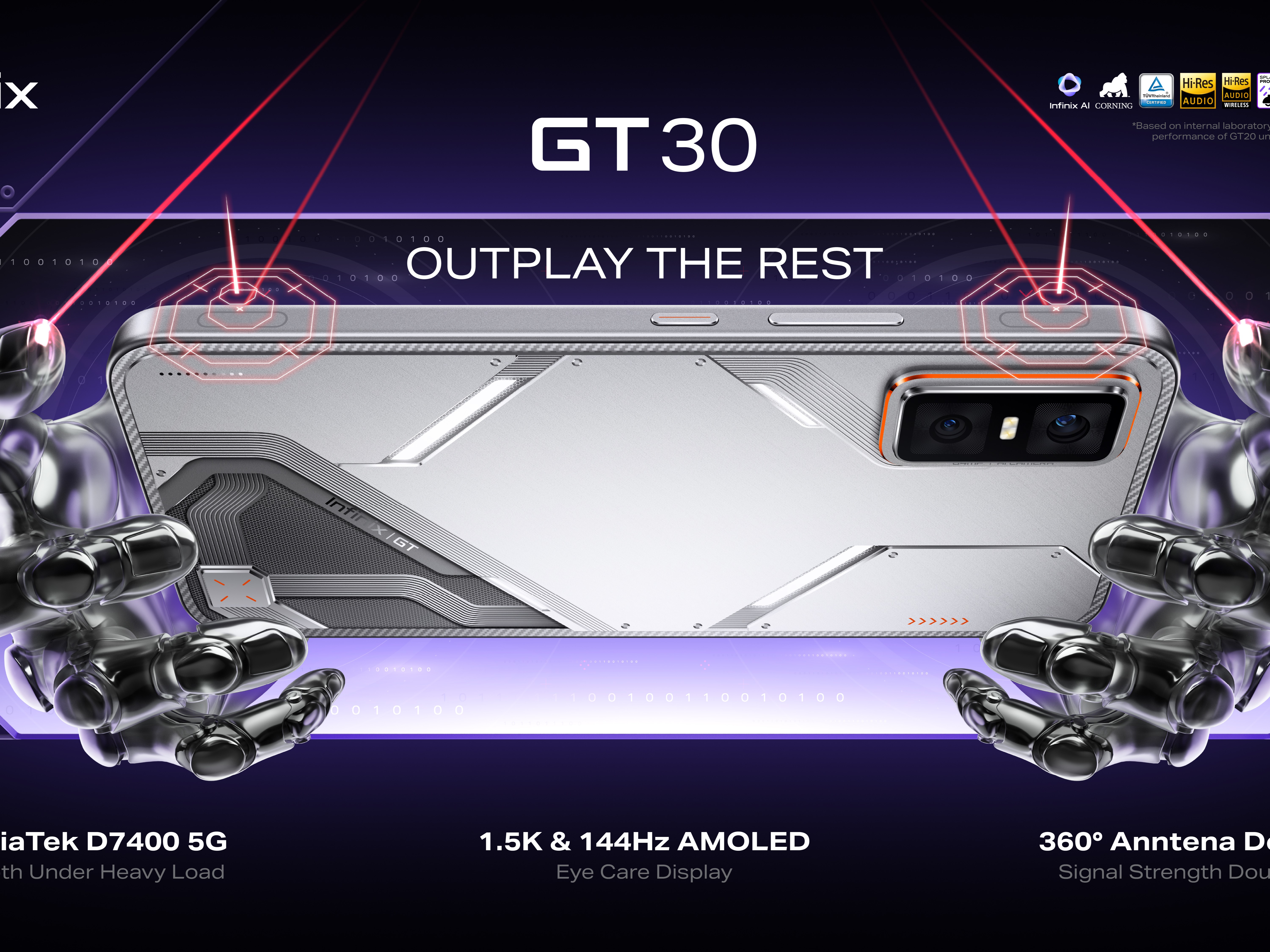 GT 30: Infinix' nieuwe gaming-smartphone bereikt de wereldmarkt met ...