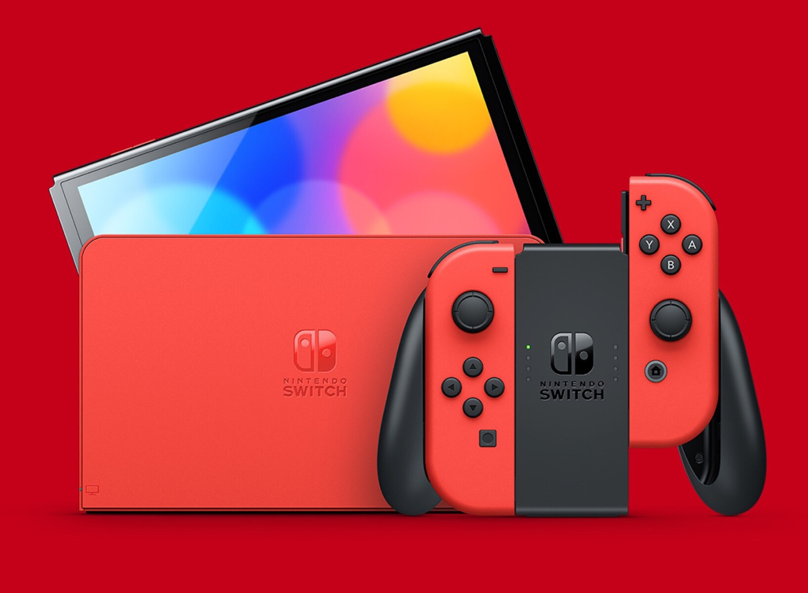 Nintendo Switch - OLED-model: New Mario Red Edition debuteert als Super ...