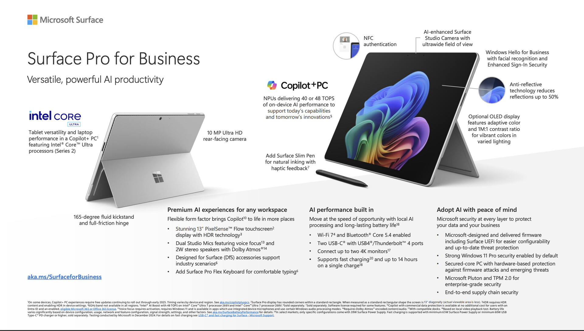 Microsoft Surface Pro: Nieuwe 2-in-1 begint met 3:2-scherm, NFC en ...