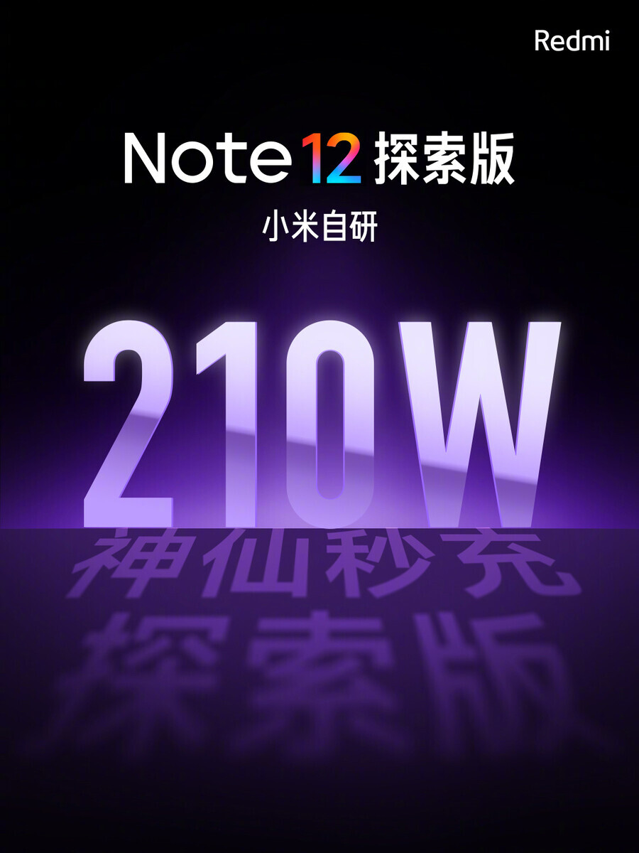 Redmi Note 12 Pro Discovery Edition: Xiaomi toont 210 W bedrade ...