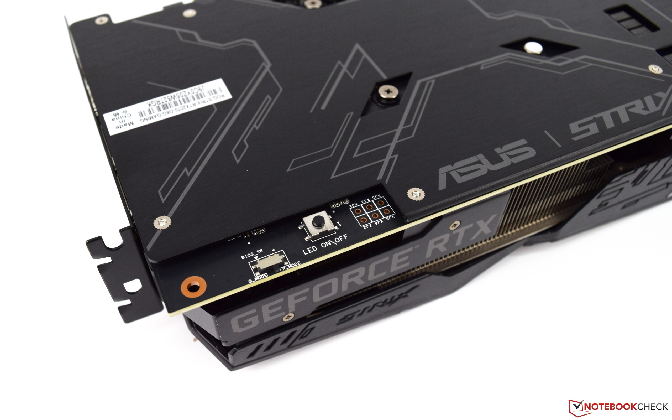 Kort Testrapport Asus Rog Strix Rtx 2070 Oc Desktop Grafische Kaart