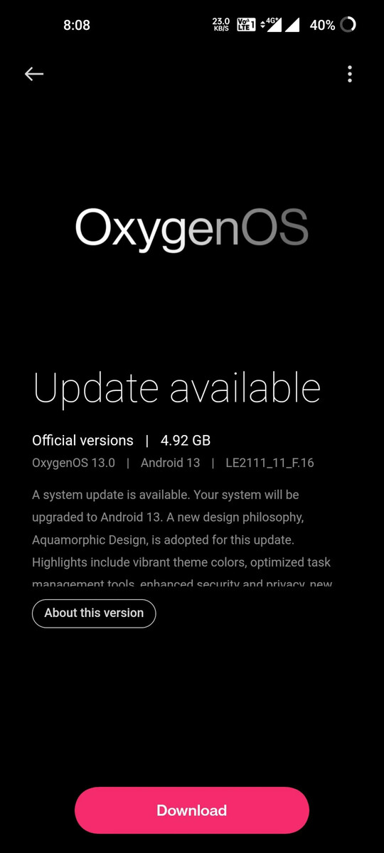 OnePlus 9 en OnePlus 9 Pro ontvangen stabiele OxygenOS 13 builds op basis van Android 13 in ...